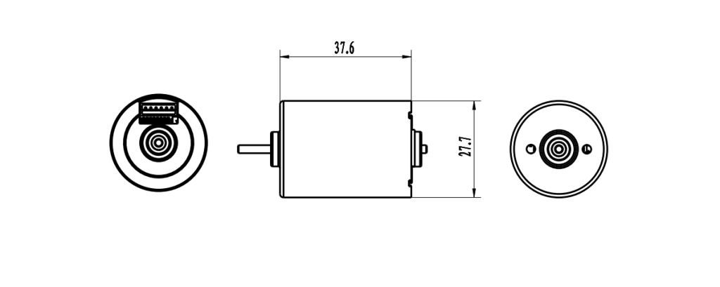 Gian BLDC2838 Inrunner Brushless DC Motor - Gian Transmission