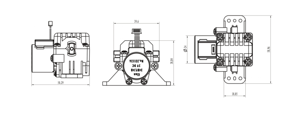 Gain TR036-P01 PM Stepper Motor - Gian Transmission
